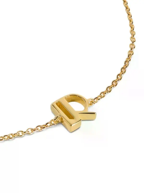Monica Vinader Initial Chain Bracelet - Gold