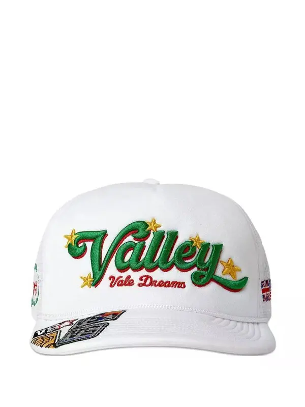VALE Embroidered Trucker Cap - White