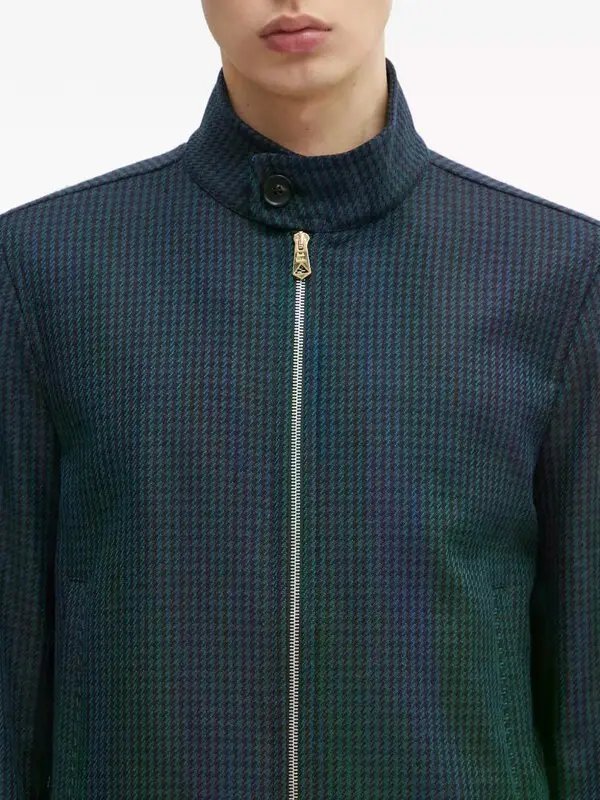 Paul Smith Houndstooth Zip Jacket
