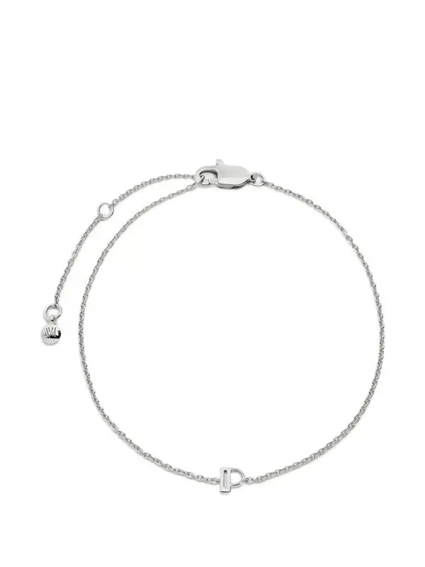 Monica Vinader Initial Chain Bracelet - Silver