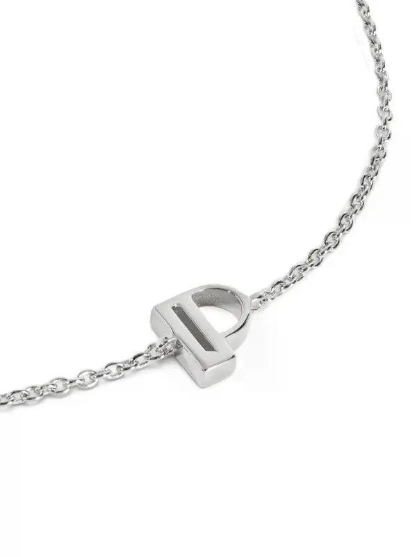 Monica Vinader Initial Chain Bracelet - Silver