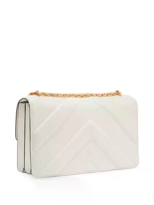 Pinko Medium Love Bag One Chevron Chain Shoulder Bag