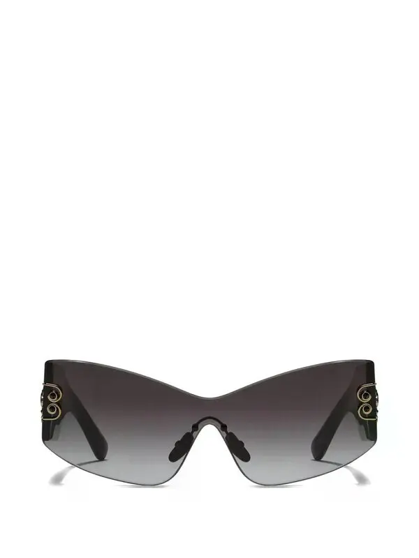 Dolce & Gabbana Filigrana Embellished Sunglasses - Black