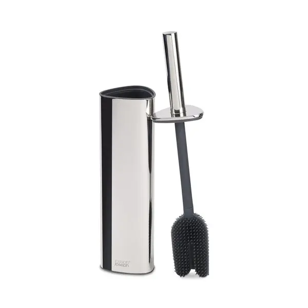 JOSEPH JOSEPH Flex 360 Luxe Advanced Toilet Brush With Stainless-steel Finish