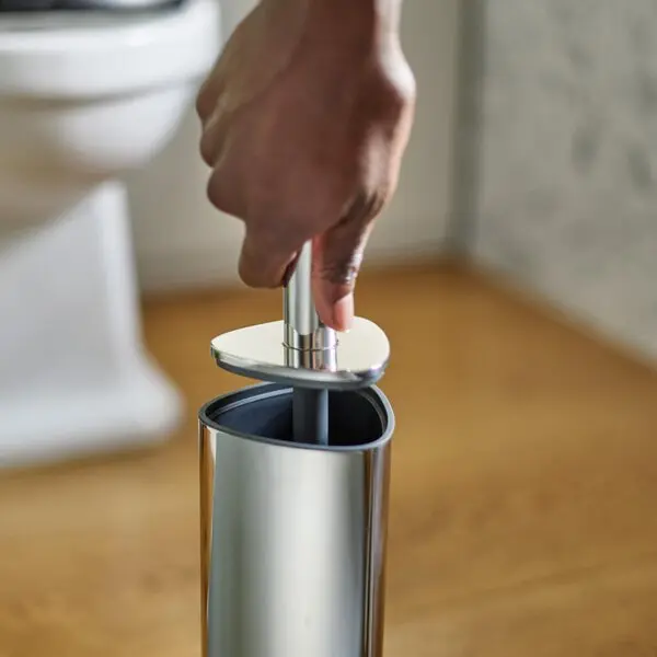 JOSEPH JOSEPH Flex 360 Luxe Advanced Toilet Brush With Stainless-steel Finish