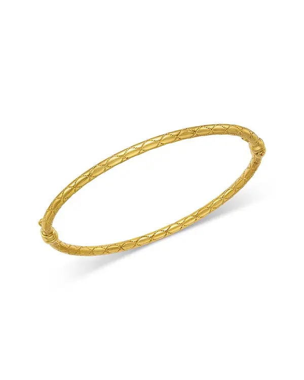 Bloomingdale'S Polished X Design Bangle Bracelet - Gold