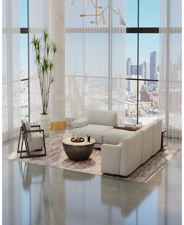 FEIZY Pearson Prs39skf Area Rug 9' X '12 - Red