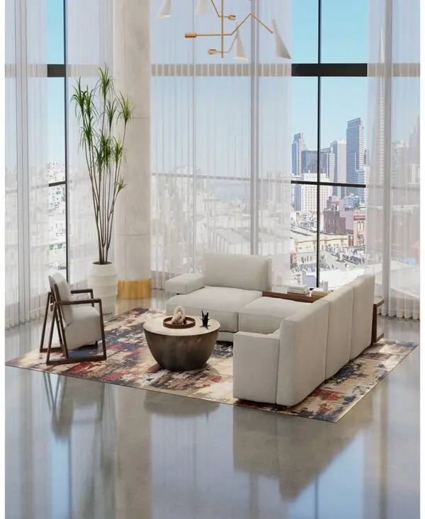 FEIZY Pearson Prs39sqf Area Rug 9' X '12 - Blue