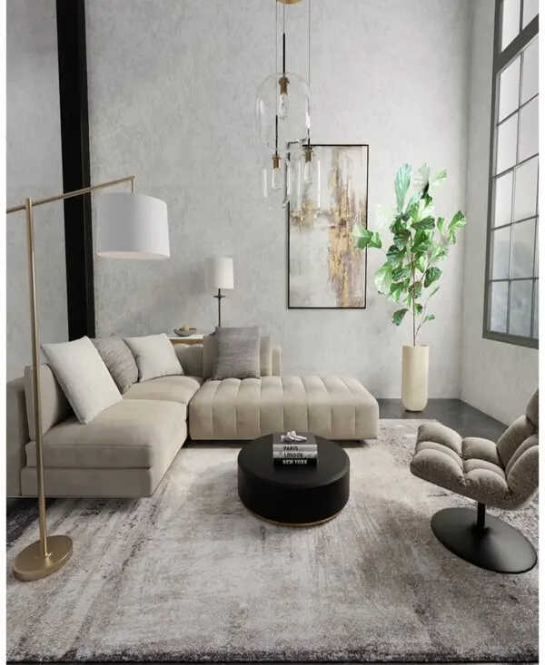 FEIZY Skyview Skv39qaf Area Rug 10' X 12'7