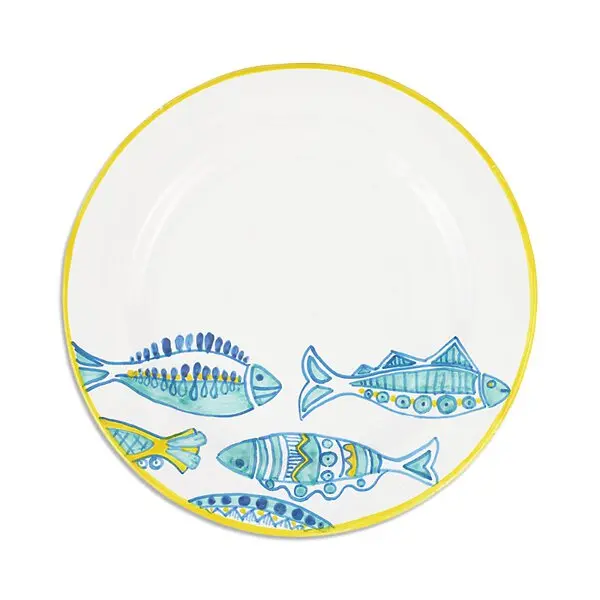 VIETRI Elba's Fish Dinner Plate - Multi