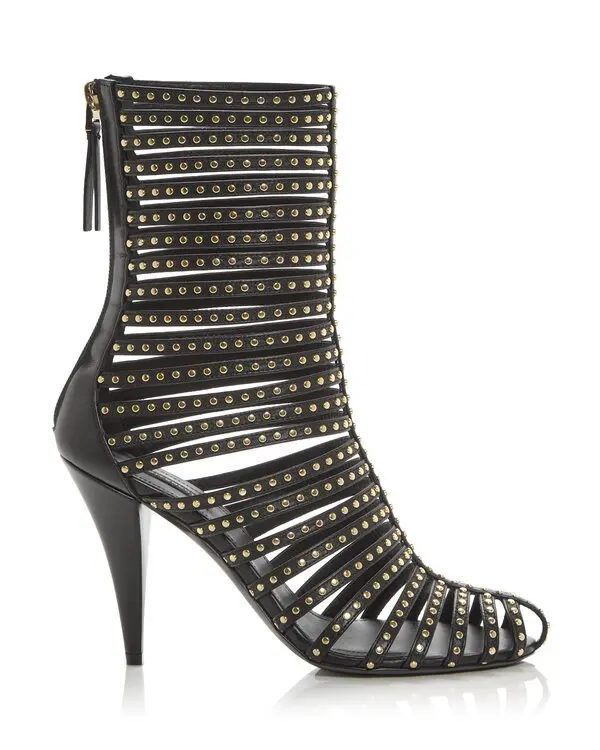 Givenchy Cage Embellished Ankle Booties