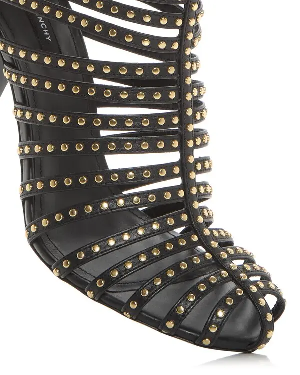 Givenchy Cage Embellished Ankle Booties