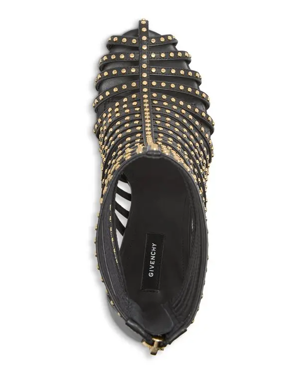 Givenchy Cage Embellished Ankle Booties