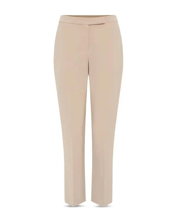 Gerard Darel Alya Straight Ankle Pants - Beige