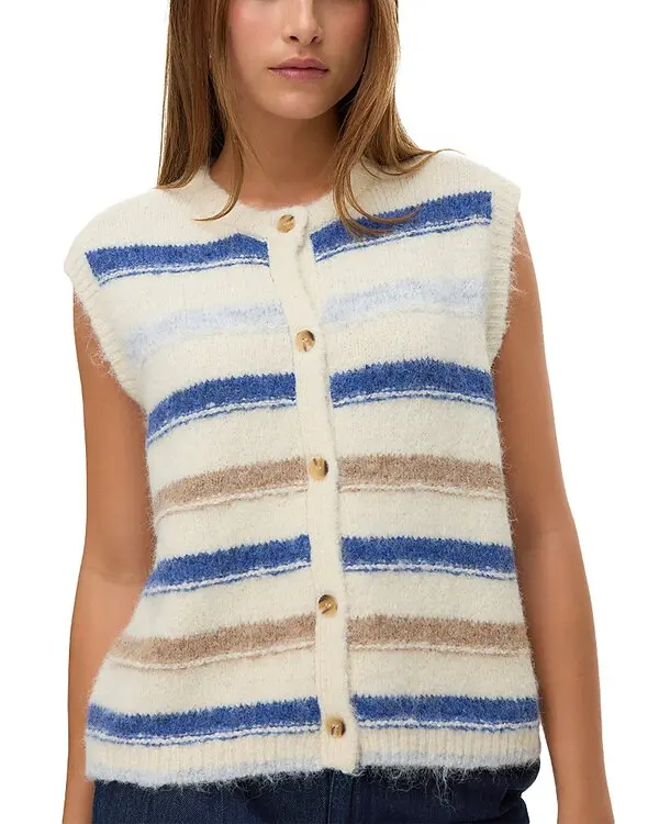 Vero Moda Vmkira Sleeveless Striped Vest