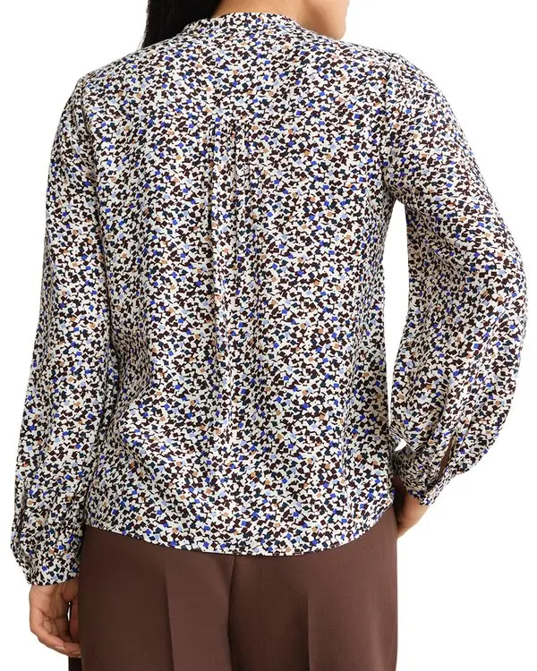 HOBBS LONDON Mila Printed Blouse - Cream Multi