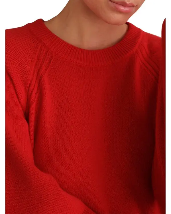 HOBBS LONDON Claudia Knitted Dress - Pepper Red