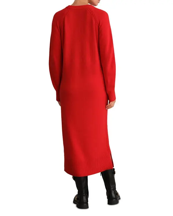 tassel knit beach dress Edikted Women's Tassel Knit Wrap Mini Dress