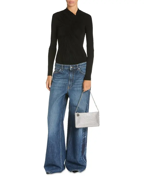 Stella McCartney Falabella Pochette Crystal Shoulder Bag