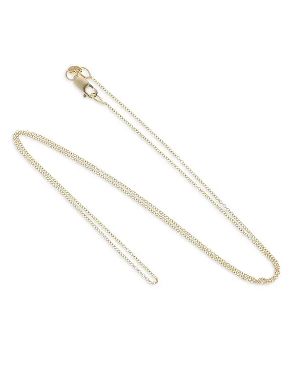 Ileana Makri 18k Cable Link Chain - Yellow Gold