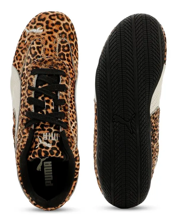 PUMA Speedcat Leopard Calf Hair Sneakers