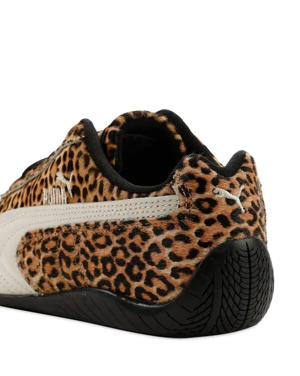 PUMA Speedcat Leopard Calf Hair Sneakers