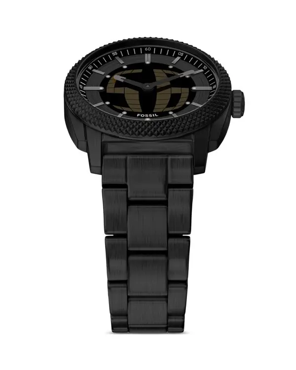 Fossil Machine Big Tic 41mm Watch - Black/black