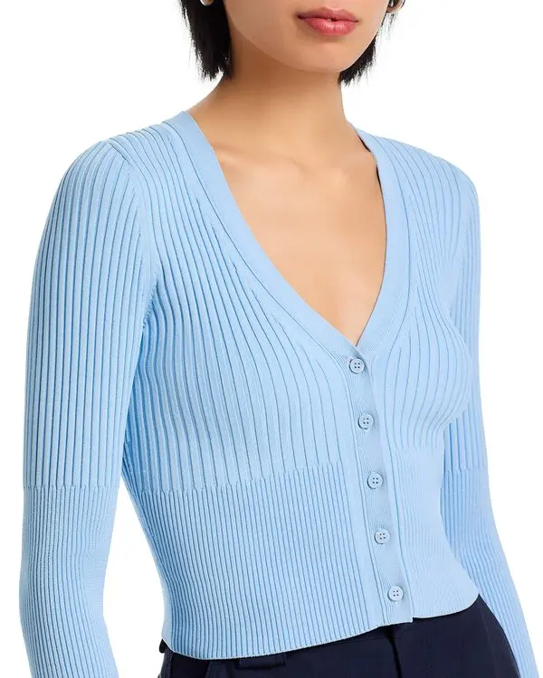 Simkhai Ailany V-neck Cardigan Sweater