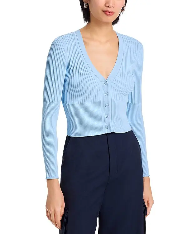 Simkhai Ailany V-neck Cardigan Sweater