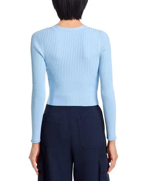 Simkhai Ailany V-neck Cardigan Sweater