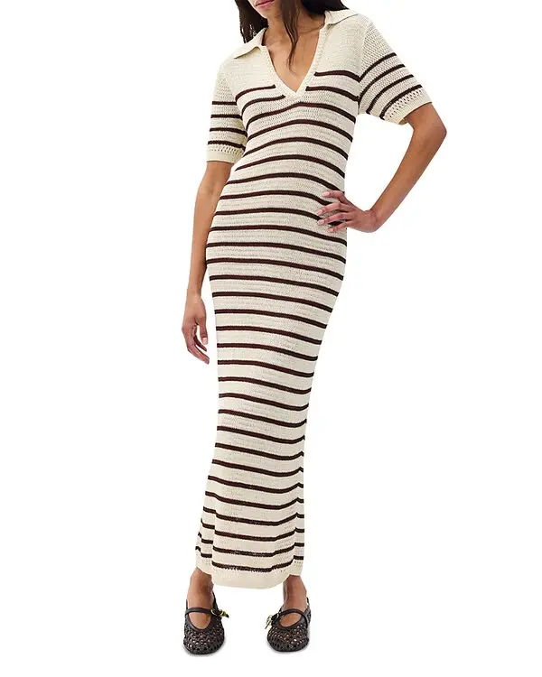 Rag & Bone Costi Short Sleeve Polo Dress