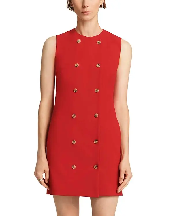 ARGENT Double-breasted Mini Dress
