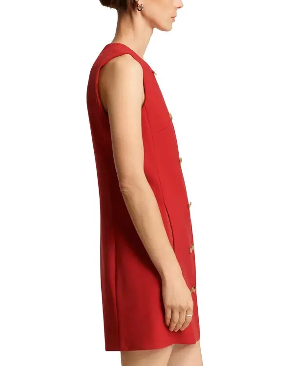 ARGENT Double-breasted Mini Dress