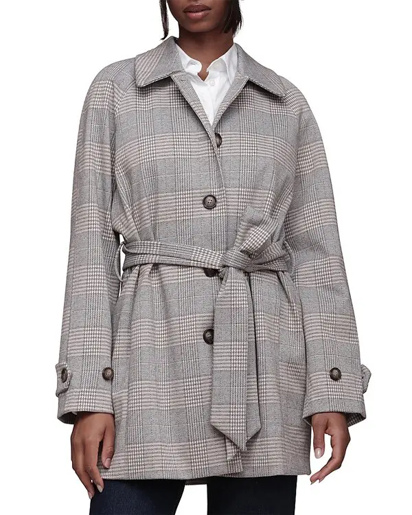 Bagatelle Knit Jacquard Topper Coat
