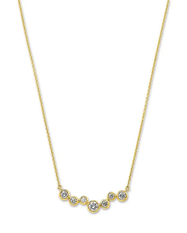Bloomingdale'S Diamond Bar Necklace 0.50 Tcw In 14k Yellow - Gold