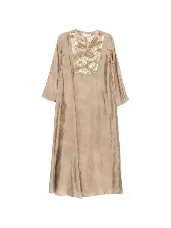 SHATHA ESSA Sequin Embellished Dress
