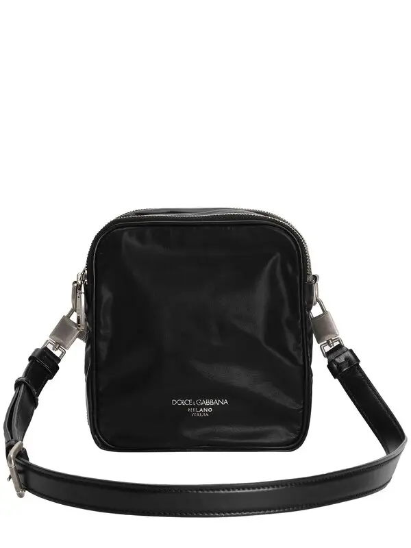 Dolce & Gabbana Leather Shoulder Bag - Black