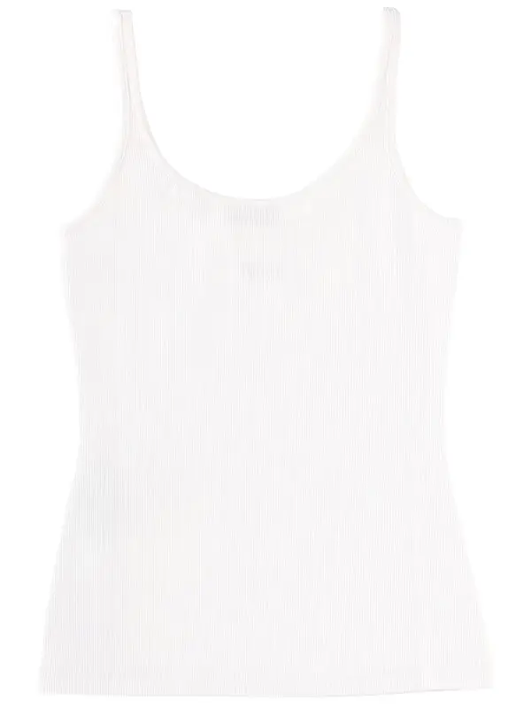 Off-White Logo Tank Top - White