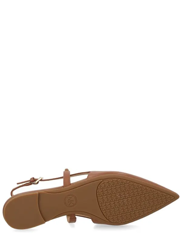 Michael Kors Dina Flex Sling Ballerinas - Brown