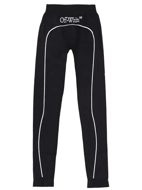 Off-White Leggings With Logo