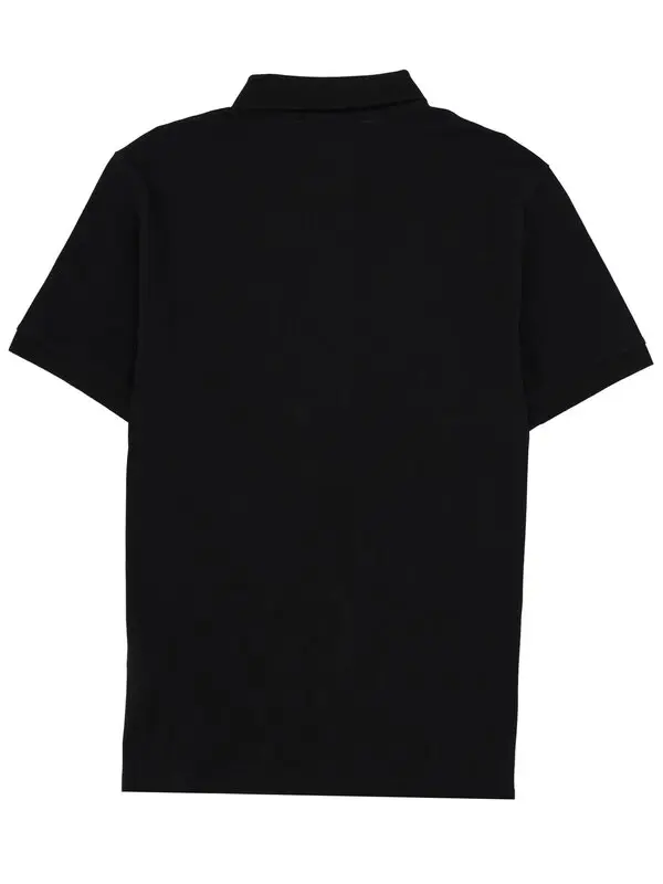 Stone Island Polo With Logo - Black