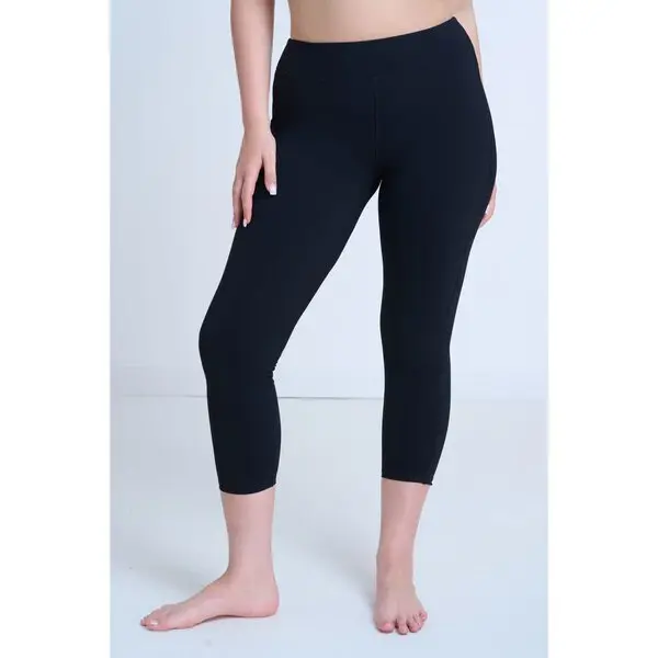 GOTTEX Modest Long Swim Leggings - Black