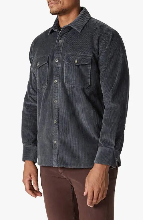 34 Heritage Corduroy Overshirt - Iron Gate