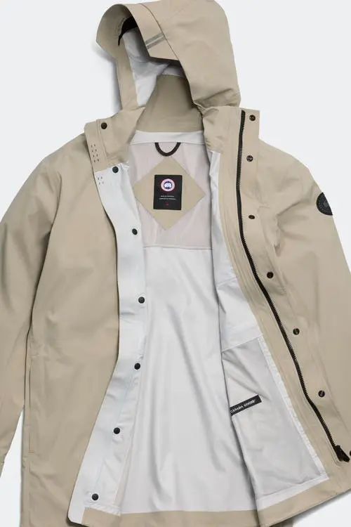 Canada Goose Nanaimo Rain Jacket - Limestone