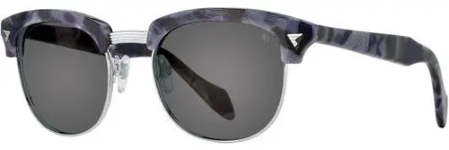 AMERICAN OPTICAL Sirmont 51mm Sunglasses - Gravel Silver - Gyn-p