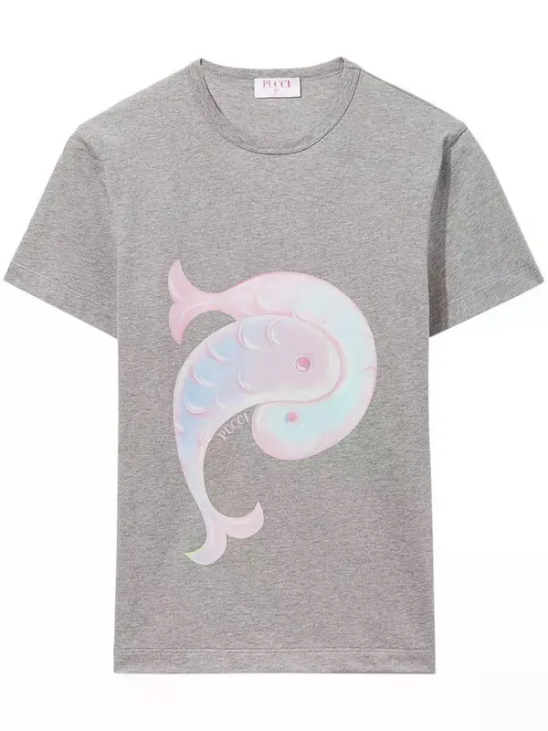 Emilio Pucci Logo-print Cotton T-shirt