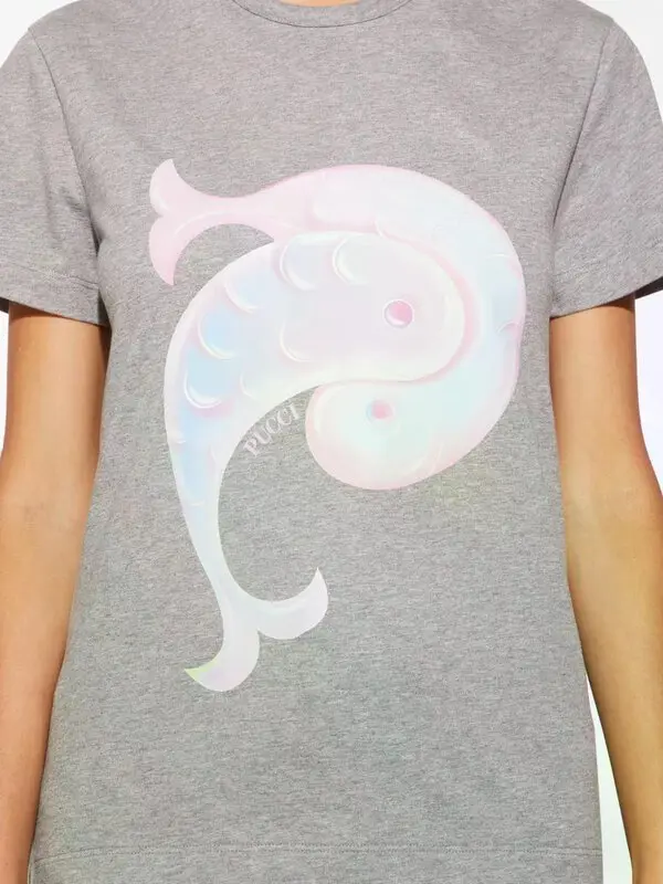 Emilio Pucci Logo-print Cotton T-shirt