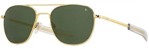 AMERICAN OPTICAL Original Pilot 55mm Aviator Sunglasses - Gold - Gnn