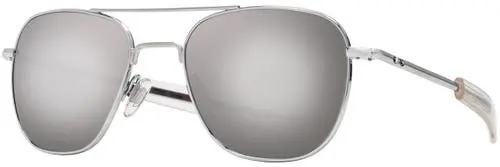 AMERICAN OPTICAL Original Pilot 55mm Aviator Sunglasses - Silver - Gnn