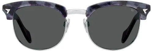 AMERICAN OPTICAL Sirmont 53mm Wayfarer Sunglasses - Gravel Silver - Gyn